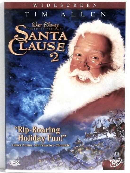 Disney | Media | Tim Allen Walt Disney Santa Clause 2 Dvd Judge ...